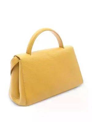 Bottega Veneta Leather Shoulder Bag - Yellow