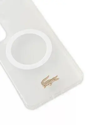 Lacoste Logo-plaque Samsung Galaxy S26 Case - White