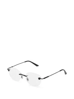 Versace Medusa Rimless Eyeglasses