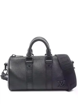 LOUIS VUITTON Aerogram Keepall Xs Handbag - Black