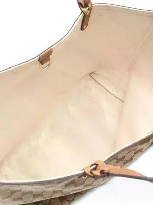 Gucci 2000s Gg Canvas Tote Bag