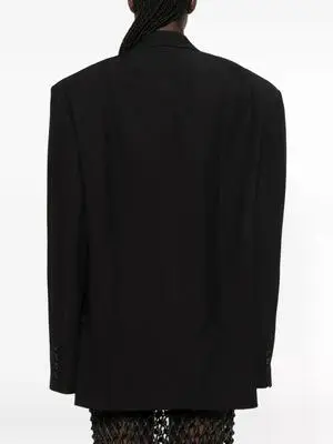 A.M.G. Double-breasted Peak-lapel Jacket
