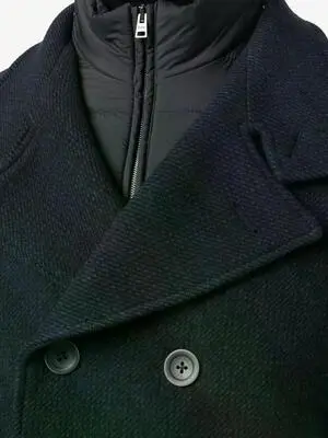 Herno Double-breasted Wool Coat