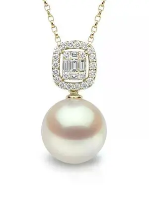 Yoko London 18kt Yellow Starlight Pearl And Diamond Necklace - Gold