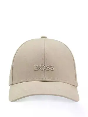 BOSS Logo Embroidered Six-panel Cap - Neutrals