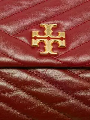 Tory Burch Kira Chevron-quilted Leather Shoulder Bag - Red