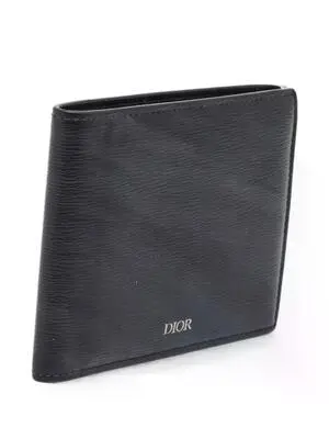 Dior 2019 Logo-detail Leather Wallet