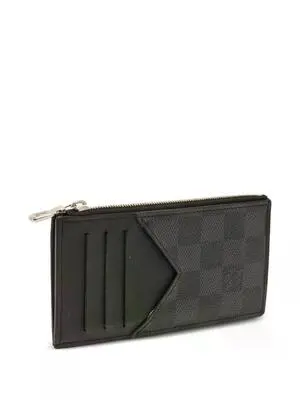 LOUIS VUITTON Damier Graphite Coin Card Holder