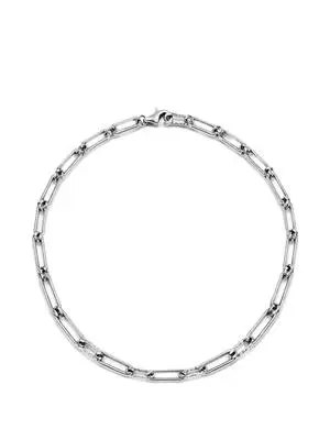 YOJ Oto Chain Necklace In -tone - Silver