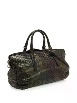 Bottega Veneta 2007 Capri Farfalle Two-way Handbag