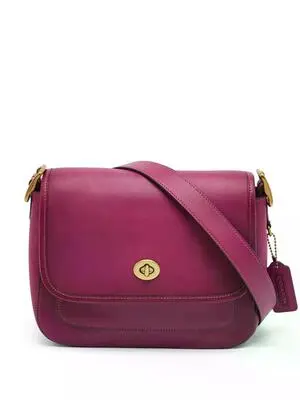 COACH VINTAGE Rambler Cross Body Bag - Purple