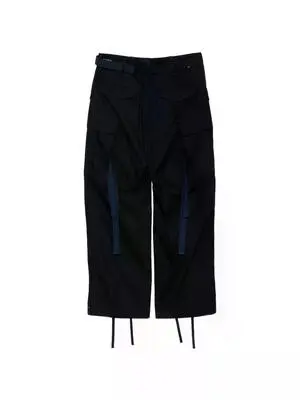 Sacai Belted Oxford Trousers
