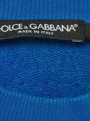 Dolce & Gabbana Logo Appliqué Cotton T-shirt