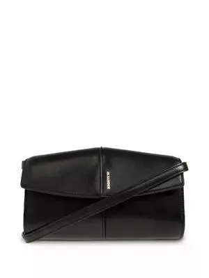 JIL SANDER Leather Cross Body Bag - Black