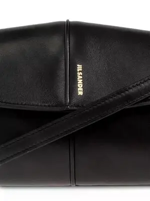 JIL SANDER Leather Cross Body Bag - Black