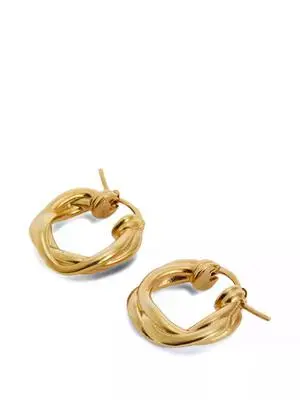 JIL SANDER Tangle Knot Earrings