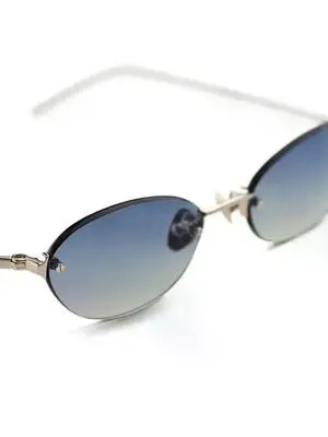 AKILA Rimless Titanium Sunglasses - Silver