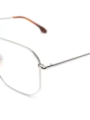 Victoria Beckham Pilot Frame Glasses - Silver