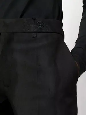 MAISON MARGIELA Number-embroidered Tailored Trousers