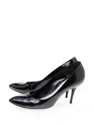 Gucci Patent Leather Pointed Toe Stiletto Pumps