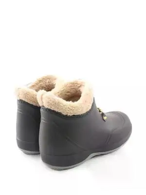 Gucci 2000s Logo Plaque Ankle Boots