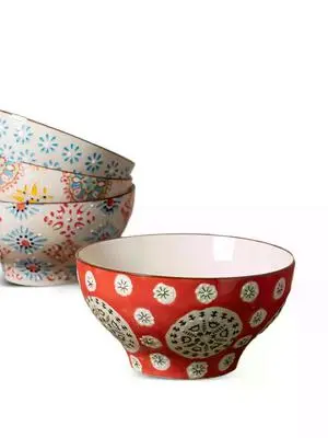 CU I SEEYOU Patterned Ceramic Bowls
