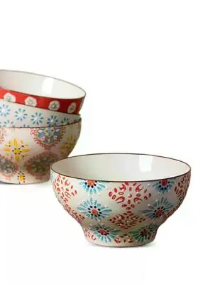 CU I SEEYOU Patterned Ceramic Bowls
