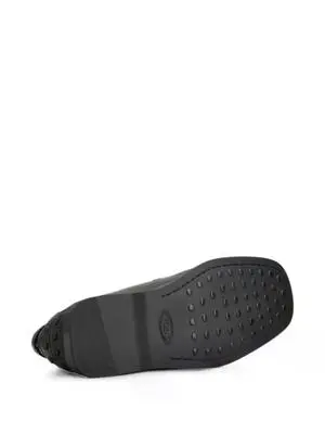 TOD'S Leather Loafers With Embossed Outsole