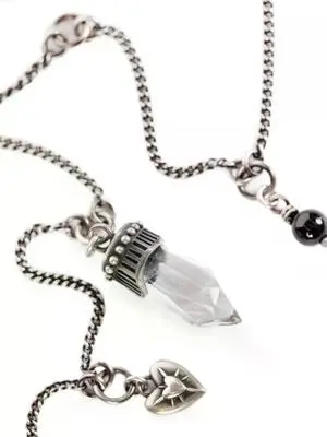 ANN DEMEULEMEESTER Tone Quartz Pendant Necklace