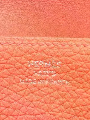 Hermès 2016 Dogon Wallet - Orange