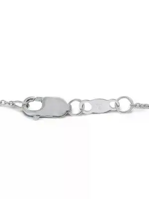 LB EXCLUSIVE 14k White Gold Pavé-set Diamond V-pendant Necklace