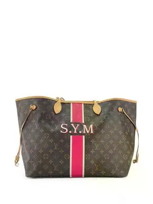 LOUIS VUITTON Neverfull Mm Monogram Tote Bag - Brown