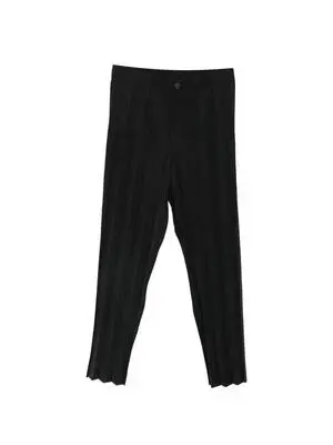 Issey Miyake Pleated Trousers - Black
