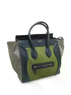 Celine 2012 Mini Luggage Tote Bag - Black