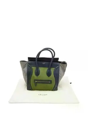 Celine 2012 Mini Luggage Tote Bag - Black