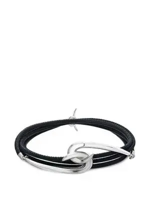 SHAUN LEANE Hook Leather Bracelet