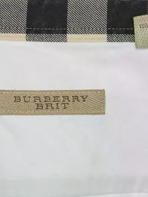 Burberry Cotton Button-down Shirt With Chest Patch Pocket