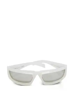 Prada Rectangle Frame Sunglasses - White