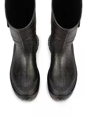 Dolce & Gabbana Embossed Logo Boots
