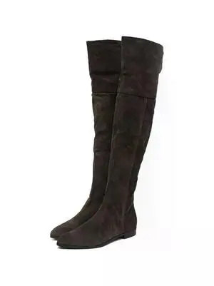 Prada Suede Over-the-knee Boots