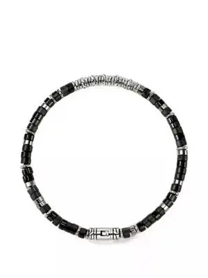 John Hardy Heishi Black Onyx Sterling Bracelet