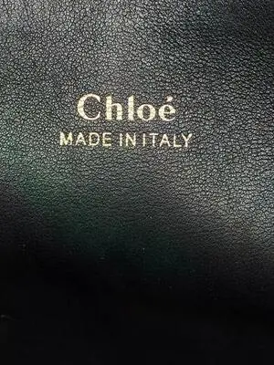 Chloé Large Edith Leather Tote Bag - Black