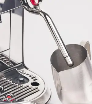 GIOBAGNARA X Nespresso Leather-trim Creatista Plus Coffee Machine - Brown