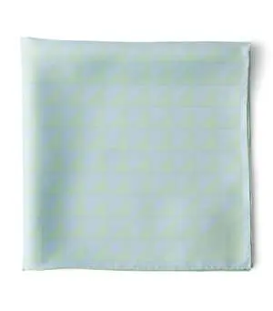 Prada Silk Triangle Scarf Green