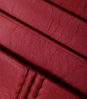 Prada Leather Card Holder - Red