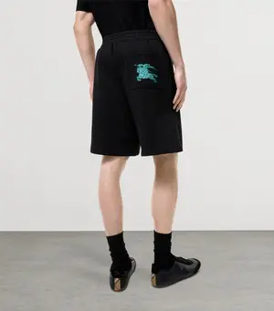 Burberry Cotton Logo Shorts