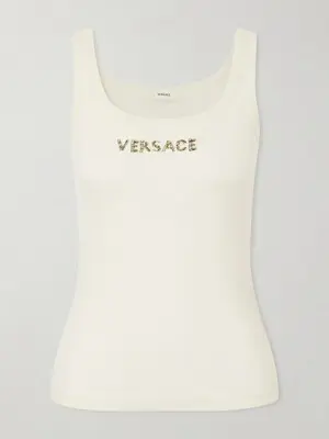 Versace Cut Out Camis Tanks For Women