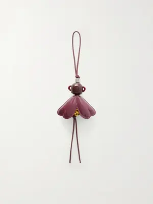 Loewe Bloombee Leather Bag Charm