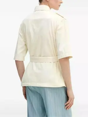 GAUDI Belted Cotton Shirt