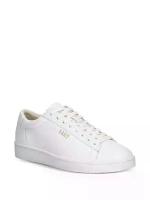 Gant Lace-up Panelled Sneakers - White